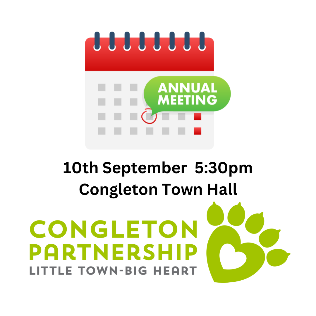 Congleton Partnership AGM 10th September 2024 - Congleton Partnership